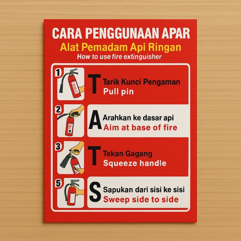 APAR di Tempat Kerja: Standar K3 yang Wajib Dipenuhi - Media K3 Indonesia